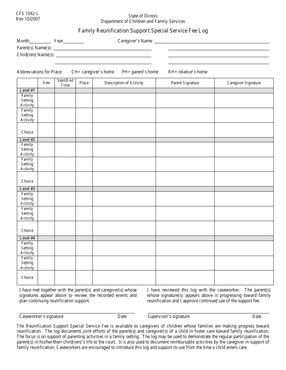 Form CFS1042-L - Fill Out, Sign Online and Download Fillable PDF ...