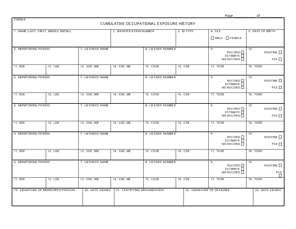 Form 4 - Fill Out, Sign Online and Download Printable PDF, Minnesota ...