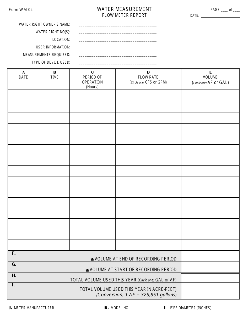 Form WM-02 - Fill Out, Sign Online and Download Fillable PDF, Montana ...