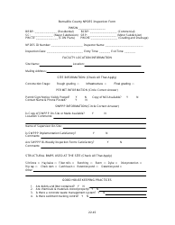 Swppp Inspection Form Templates PDF. download Fill and print for free ...