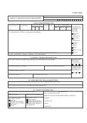 Cioms Form - Suspect Adverse Reaction Report Form - Council for ...
