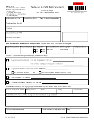 Form MN NC01 Download Fillable PDF or Fill Online Notice of Benefit ...