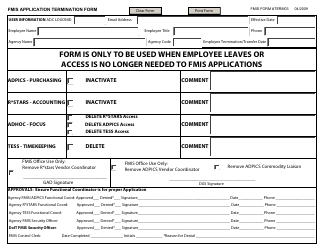 FMIS Form TERM03 - Fill Out, Sign Online and Download Fillable PDF ...