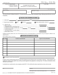Form MC82 Download Fillable PDF or Fill Online Payment Receipt and ...