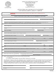 Form 241 Download Fillable PDF or Fill Online Application for ...