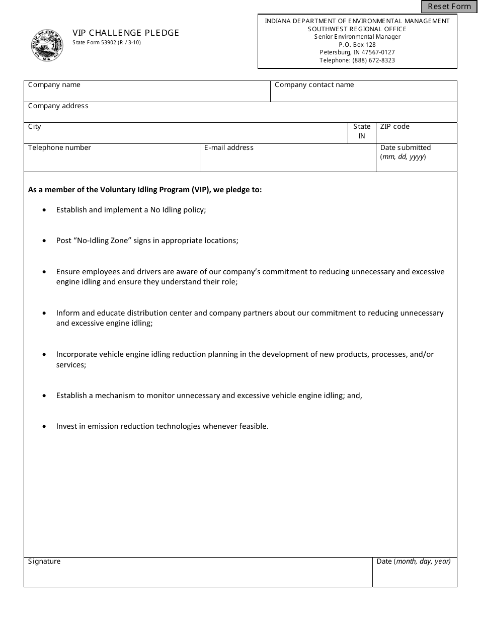 State Form 53902 - Fill Out, Sign Online and Download Fillable PDF ...
