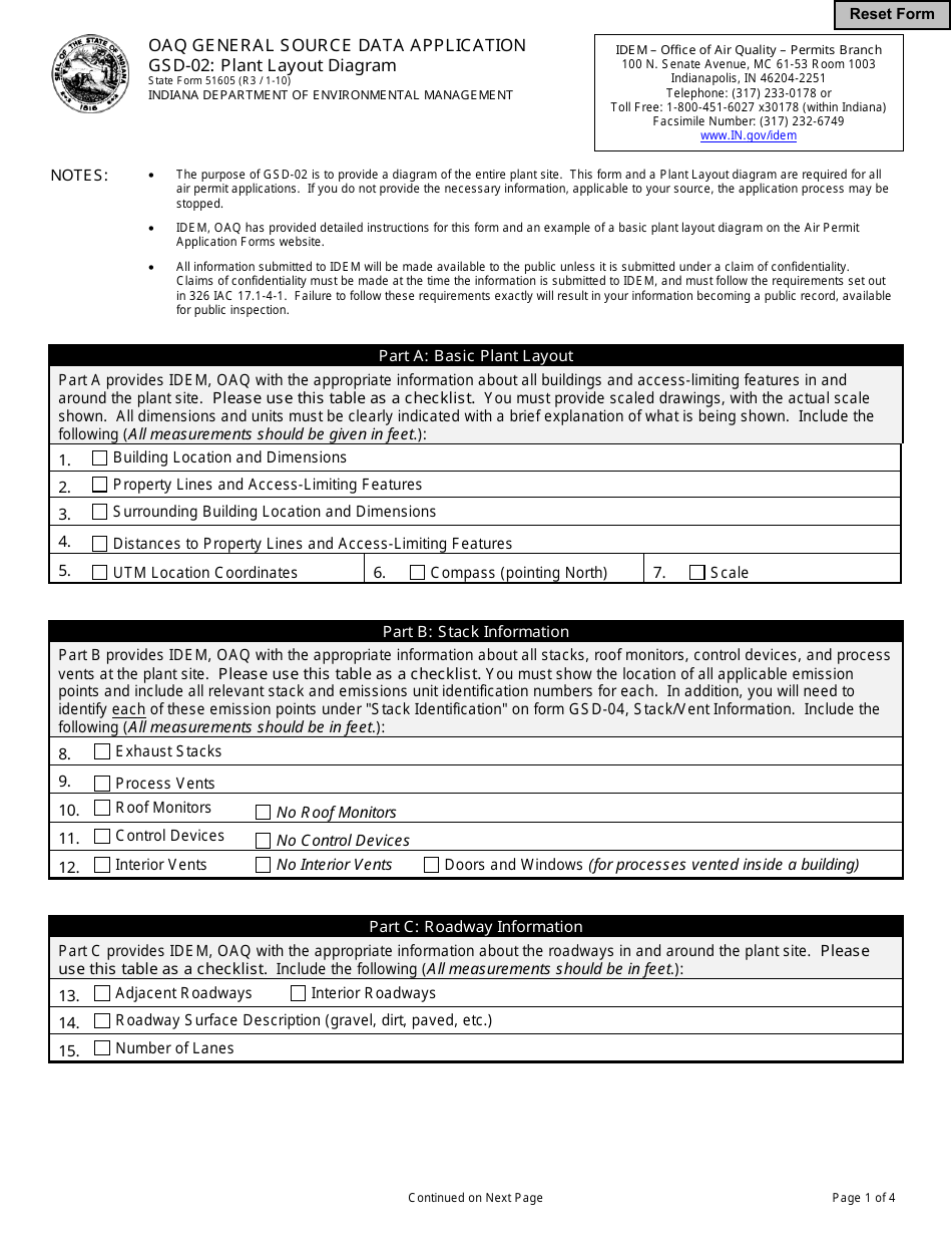 State Form 51605 - Fill Out, Sign Online and Download Fillable PDF ...