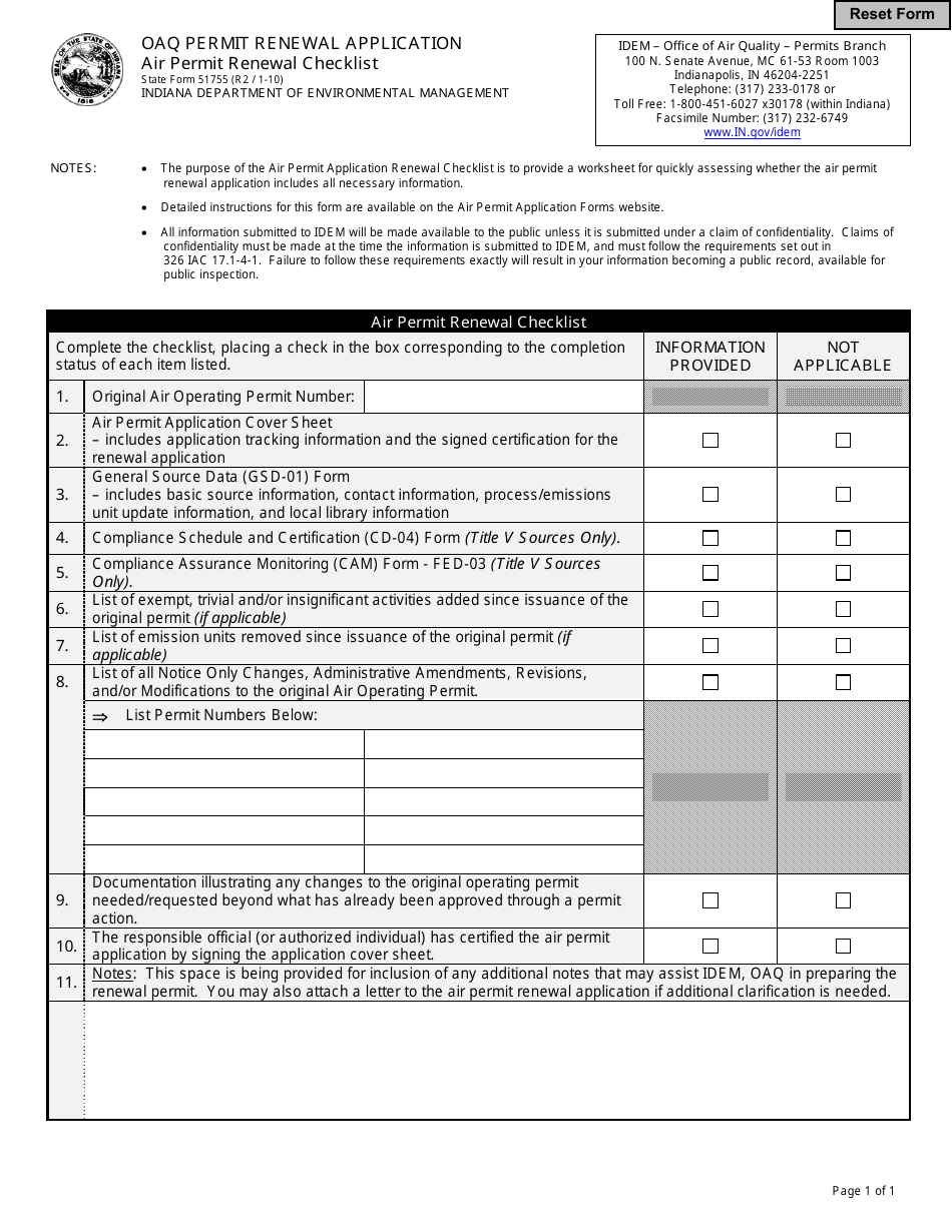 State Form 51755 - Fill Out, Sign Online and Download Fillable PDF ...
