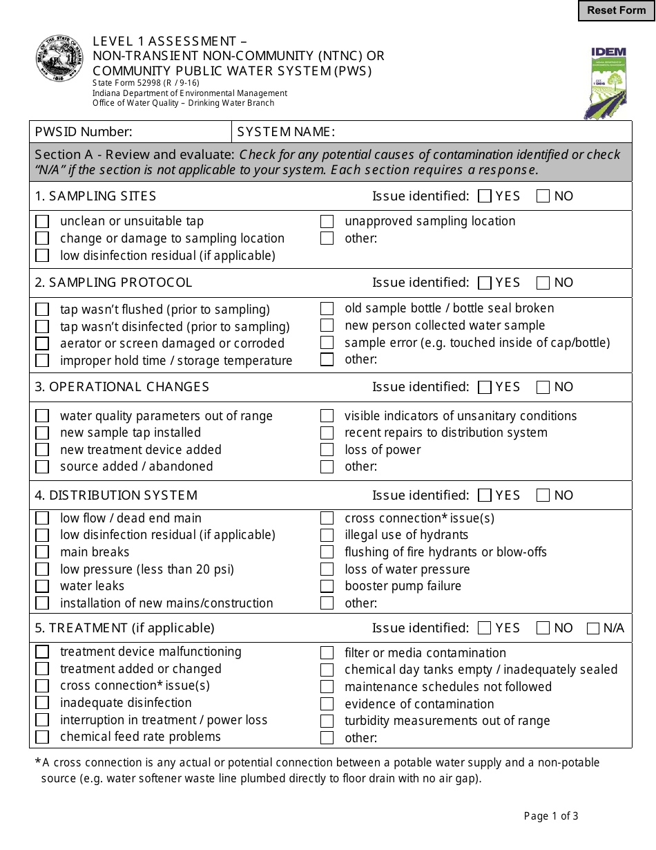 State Form 52998 - Fill Out, Sign Online and Download Fillable PDF ...
