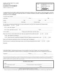 Form K-BEN3117 - Fill Out, Sign Online and Download Fillable PDF ...