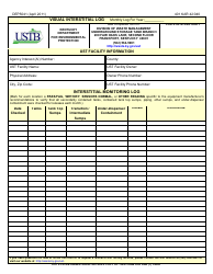 Form DEP5041 Download Printable PDF or Fill Online Visual Interstitial ...