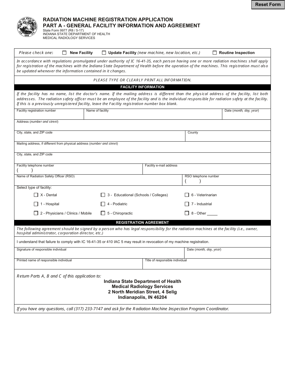 State Form 9977 - Fill Out, Sign Online and Download Fillable PDF ...
