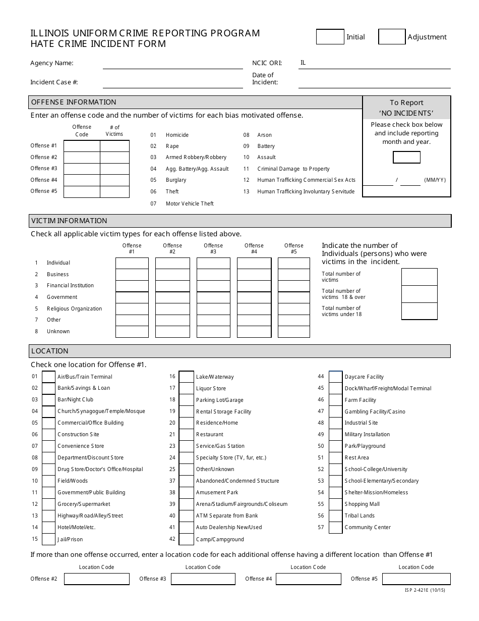 Form ISP2-421E - Fill Out, Sign Online and Download Printable PDF ...