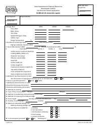 DNR Form 542-3093 Schedule K3 Download Fillable PDF or Fill Online ...