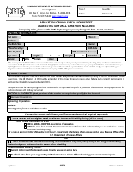 DNR Form 542-0216 - Fill Out, Sign Online and Download Fillable PDF ...