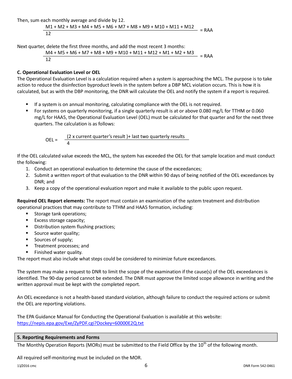 DNR Form 542-0461 Download Fillable PDF or Fill Online Stage 2 ...