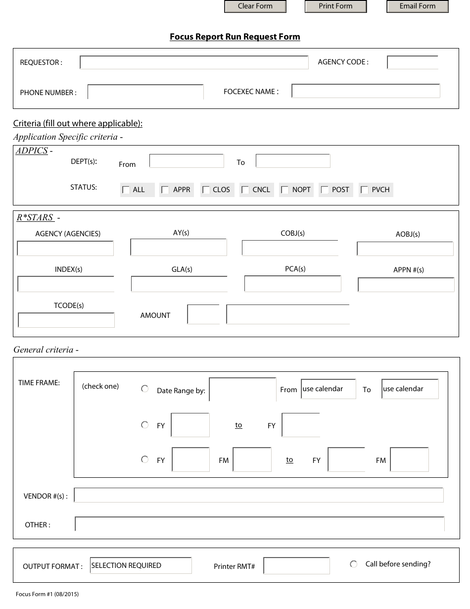 FMIS Form 1 - Fill Out, Sign Online and Download Fillable PDF, Maryland ...