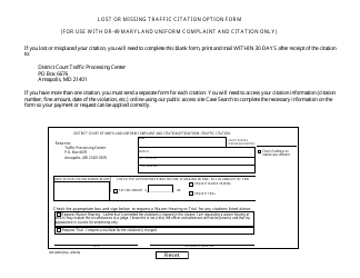 Form DR-049O Download Fillable PDF or Fill Online Lost or Missing ...