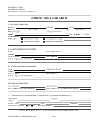 Massachusetts Department of Elementary and Secondary Education Forms ...