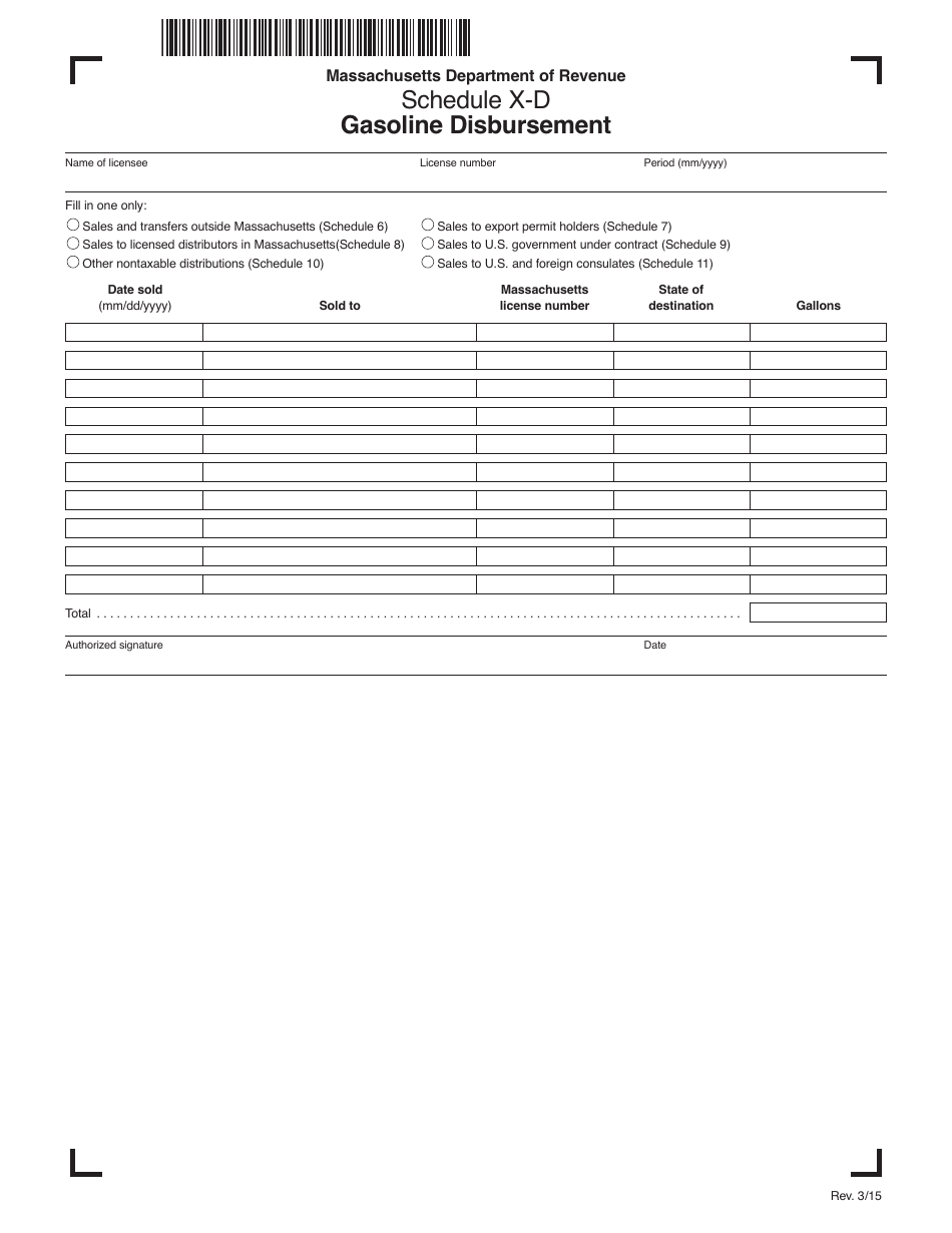 Massachusetts Gasoline Disbursement - Fill Out, Sign Online and ...