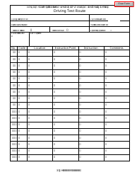 Michigan Driving Test Route - Fill Out, Sign Online and Download PDF ...