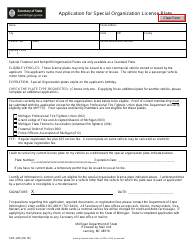 Form SOS-445 Download Fillable PDF or Fill Online Application for ...