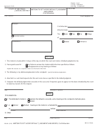 Form CIA04 Download Fillable PDF or Fill Online Motion to Set Aside ...