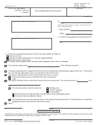 Form FOC70 - Fill Out, Sign Online and Download Fillable PDF, Michigan ...