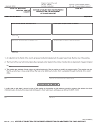 Form FOC107 Download Fillable PDF or Fill Online Notice Following ...