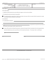 Form PCM215 Download Fillable PDF or Fill Online Order for Report on ...