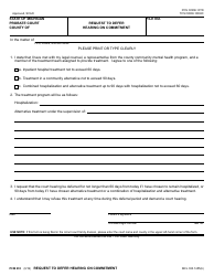 Form SOS-257/258 Download Fillable PDF or Fill Online Request for ...