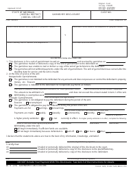 Form MC14 Download Fillable PDF or Fill Online Garnishee Disclosure ...