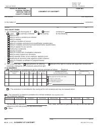 Form MC10 Download Fillable PDF or Fill Online Judgment - Civil ...