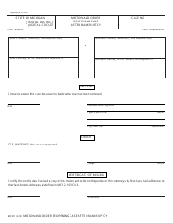 Form MC301 Download Fillable PDF or Fill Online Motion and Order ...