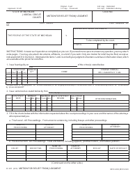 Form CC257 - Fill Out, Sign Online and Download Fillable PDF, Michigan ...