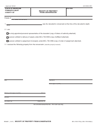 Form PC621 - Fill Out, Sign Online and Download Fillable PDF, Michigan ...
