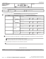 Form PC633 Download Fillable PDF or Fill Online Letters of Guardianship ...