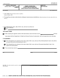 Form JC90 - Fill Out, Sign Online and Download Fillable PDF, Michigan ...