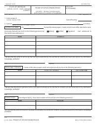 Form MC302 Download Fillable PDF or Fill Online Proof of Mailing ...