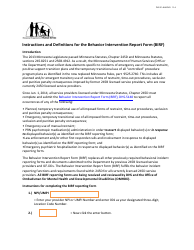 Download Instructions for Form DHS-5148-ENG Behavior Intervention ...