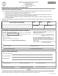 Form PS2025A-20 Download Fillable PDF or Fill Online Application for ...