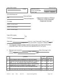 Form ADO208 - Fill Out, Sign Online and Download Printable PDF, Minnesota | Templateroller