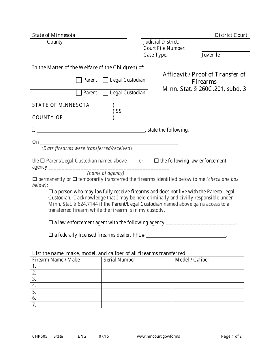 Form CHP605 - Fill Out, Sign Online and Download Printable PDF ...