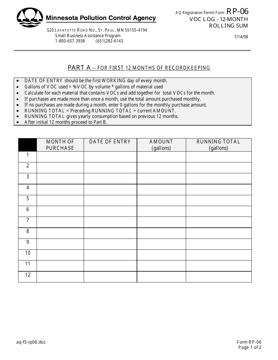 Form RP-06 - Fill Out, Sign Online and Download Printable PDF ...