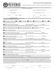 Mississippi Department of Revenue Forms PDF templates. download Fill ...