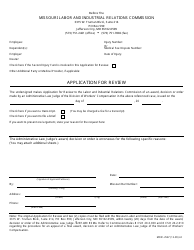 Form MOIC-2567 Download Printable PDF or Fill Online Application for ...