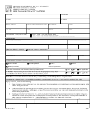 Form MO780-1327 Download Fillable PDF or Fill Online Mine Plan - Land ...