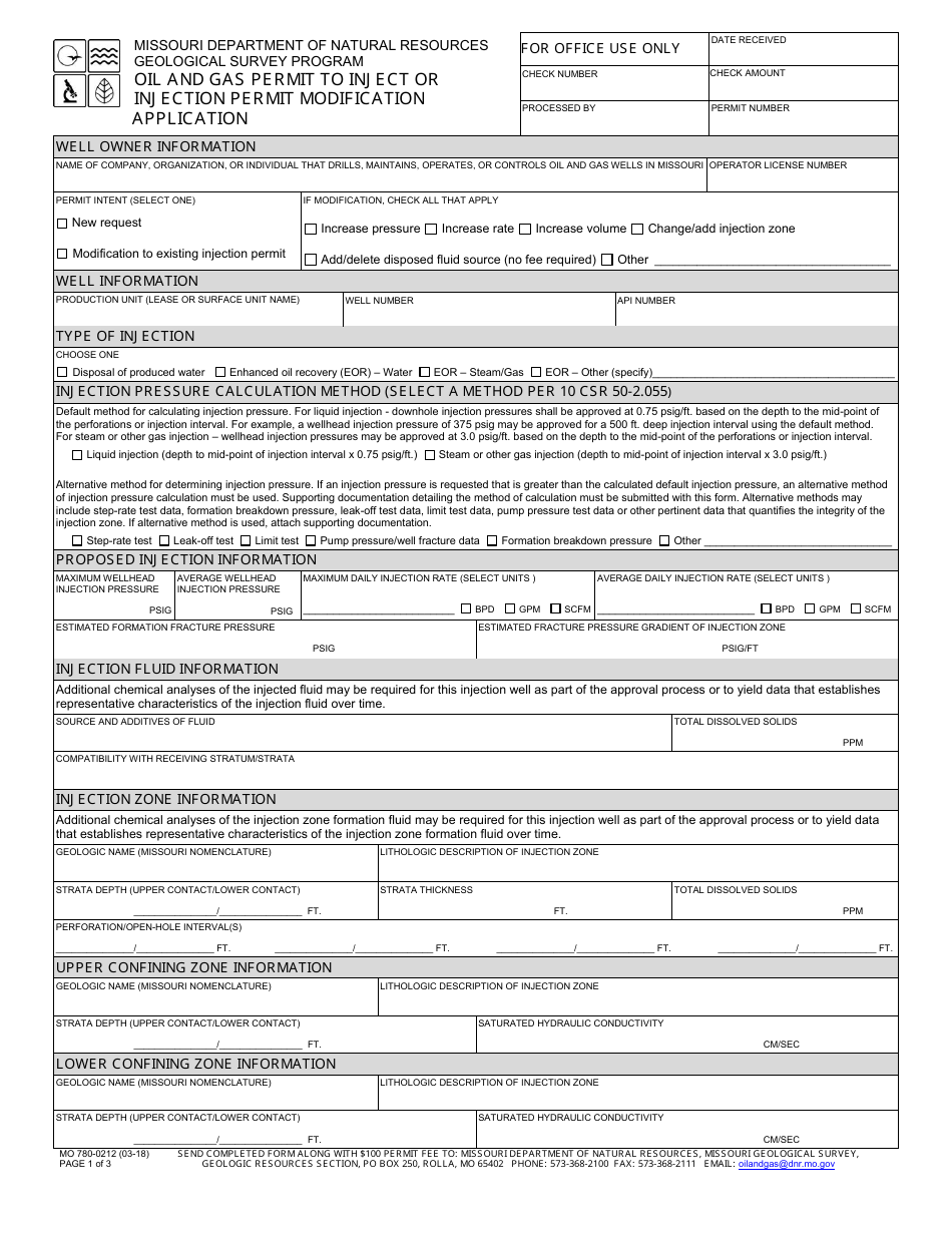 Form MO780-0212 - Fill Out, Sign Online and Download Fillable PDF ...