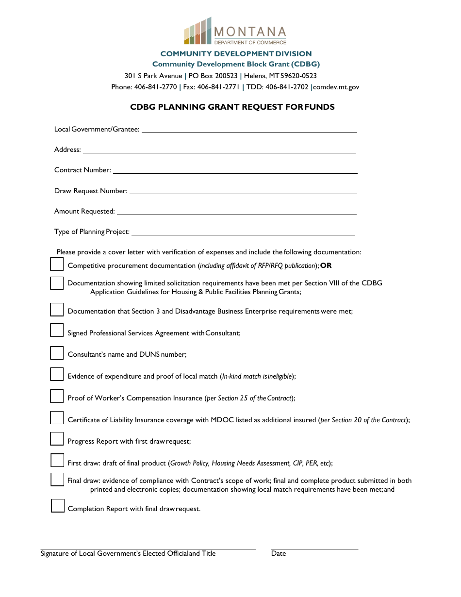 Cdbg Form Fillable Online - Printable Forms Free Online