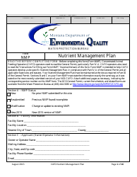 Form NMP - Fill Out, Sign Online and Download Fillable PDF, Montana ...
